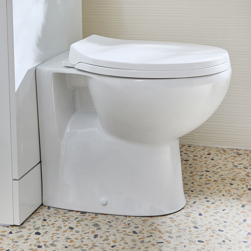 Mueble para WC - Moderno de 500mm Completo con Inodoro Select ...