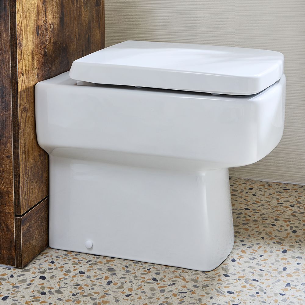 Mueble para WC - Moderno de 500mm Completo con Inodoro Sandford ...