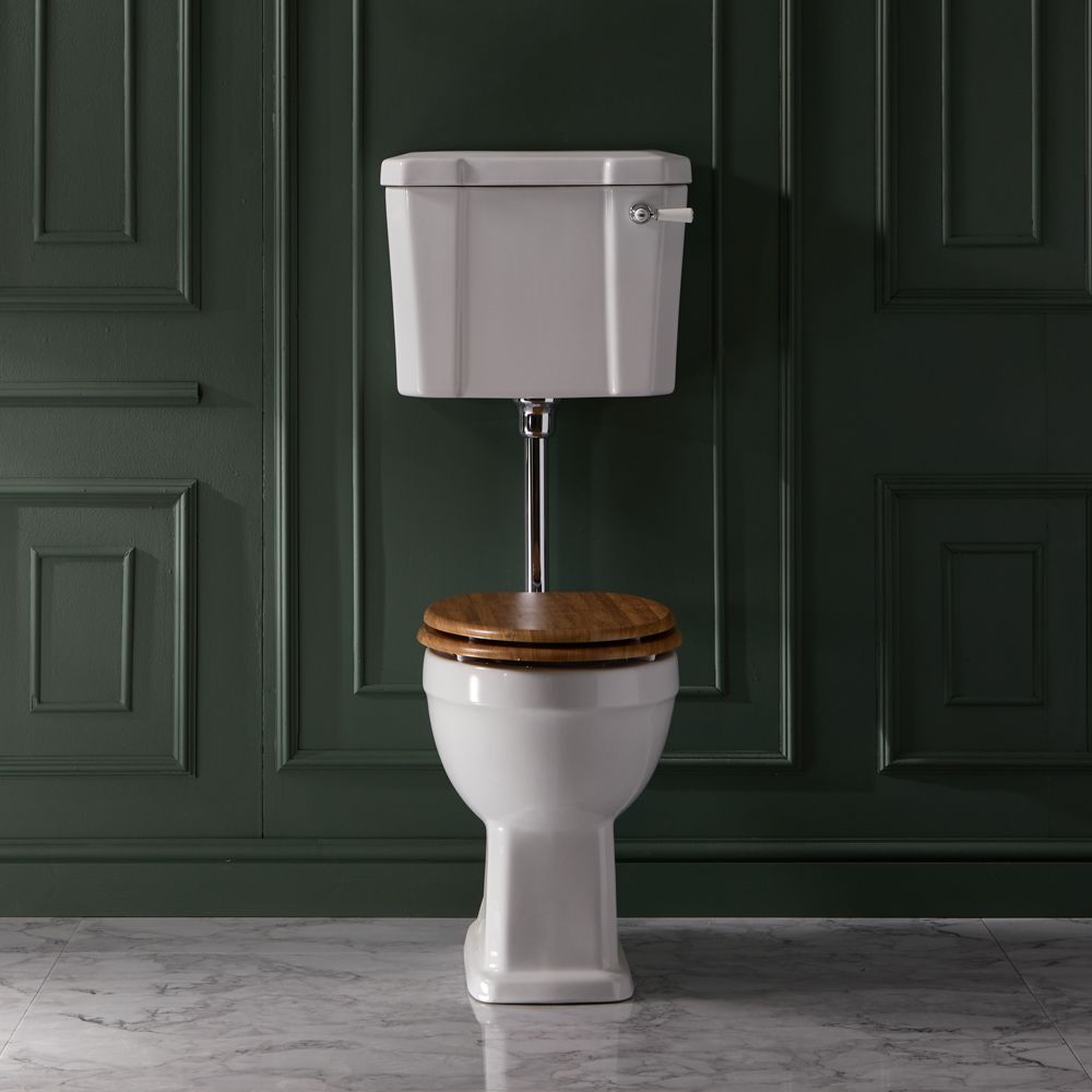 Conjunto con WC Tradicional Elevado con Inodoro con Cisterna Baja y ...